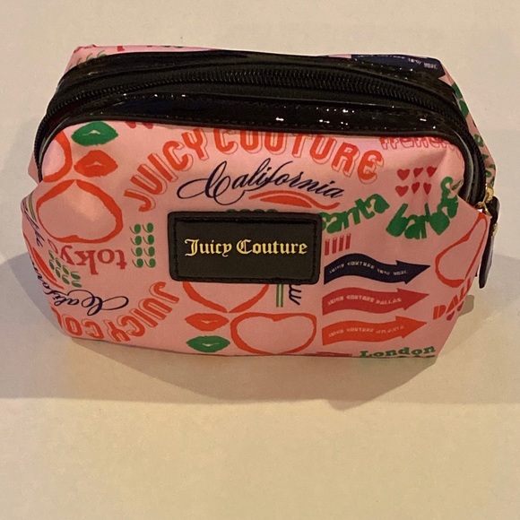 Juicy Couture | Bags | Juicy Couture Large Rectangle Cosmetic Bag ...